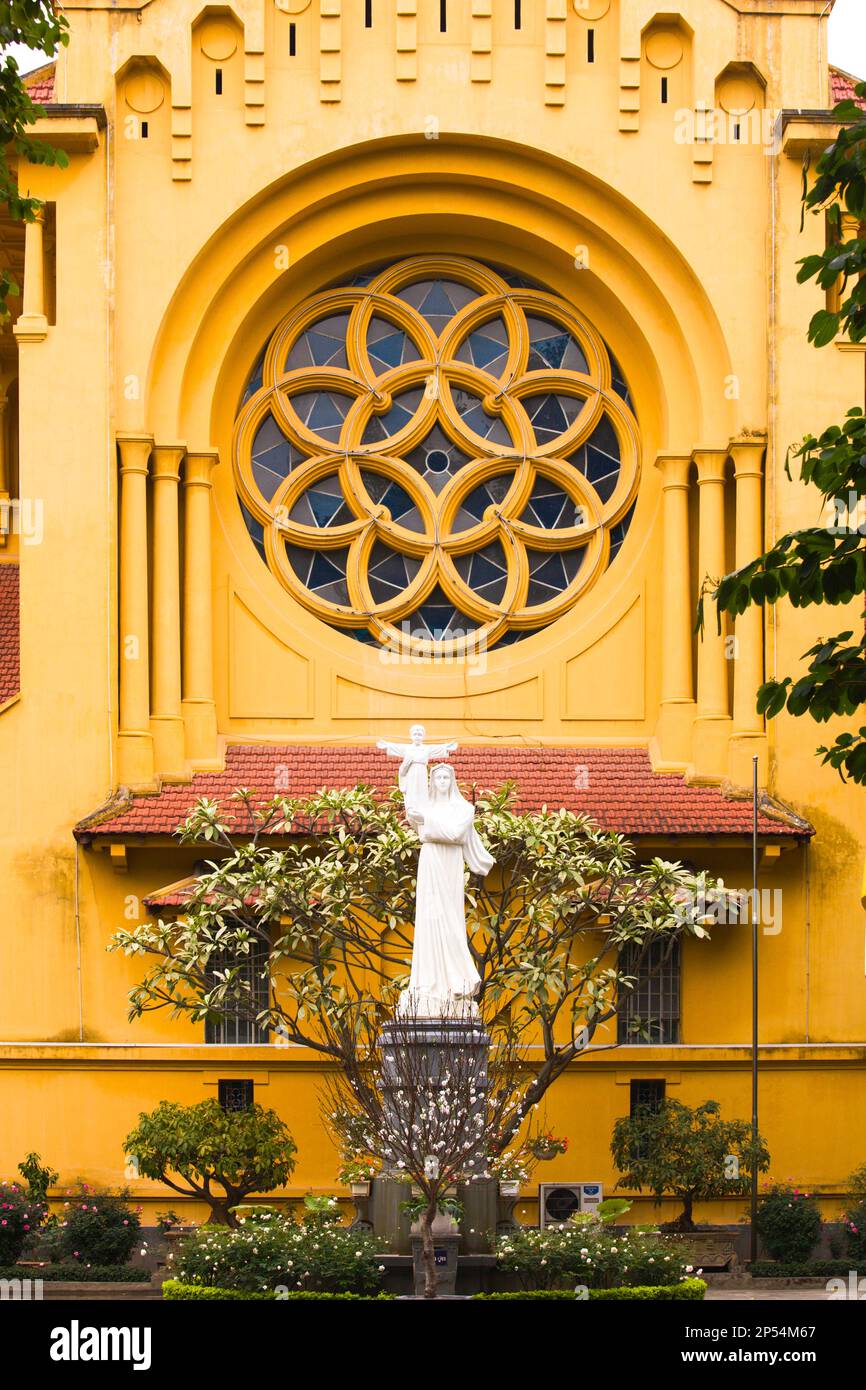 Vietnam, Hanoi, Cua Bac Catholic Church Stock Photo - Alamy