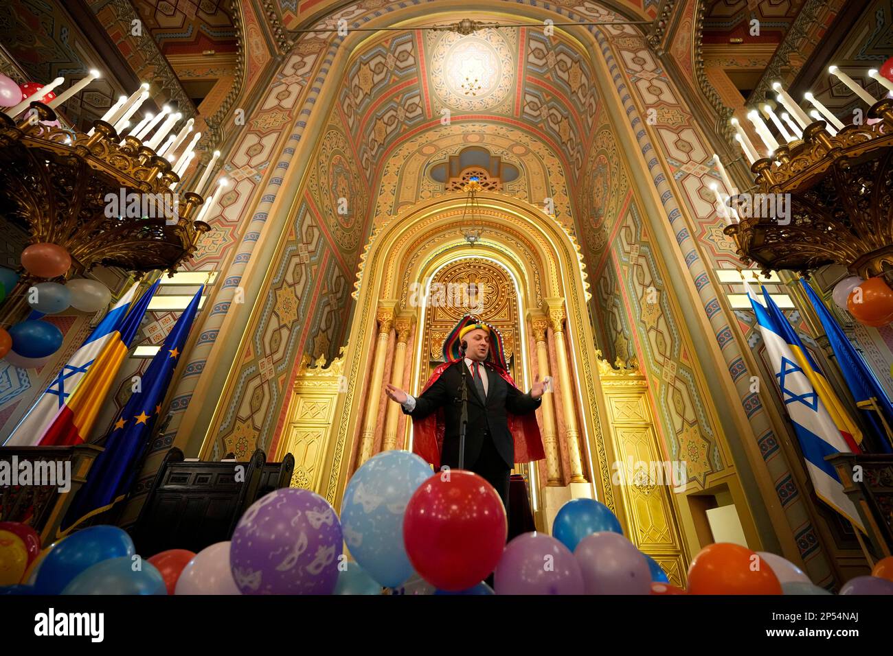 The president of the Federation of Jewish Communities in Romania ...