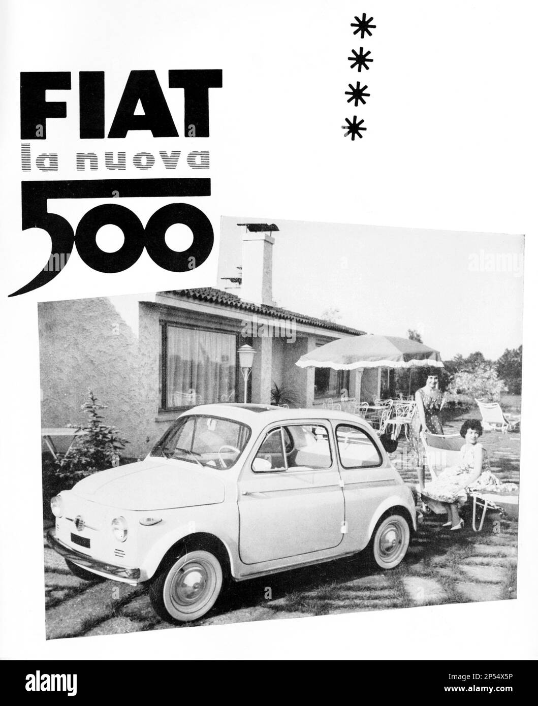 Fiat 500 advertising hi-res stock photography and images - Alamy