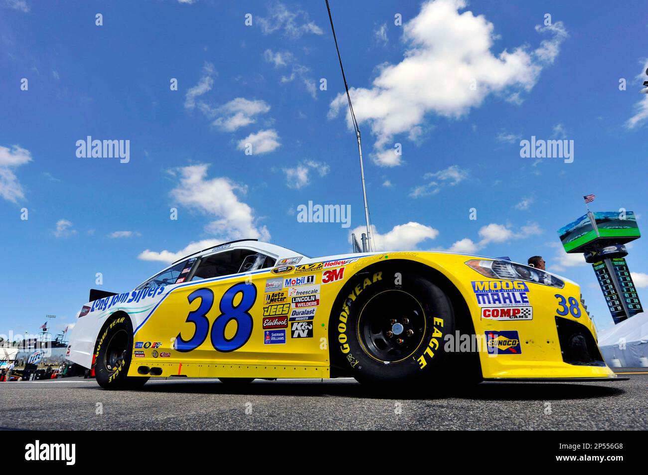David Gilliland during practice for the NASCAR Sprint Cup Series race ...