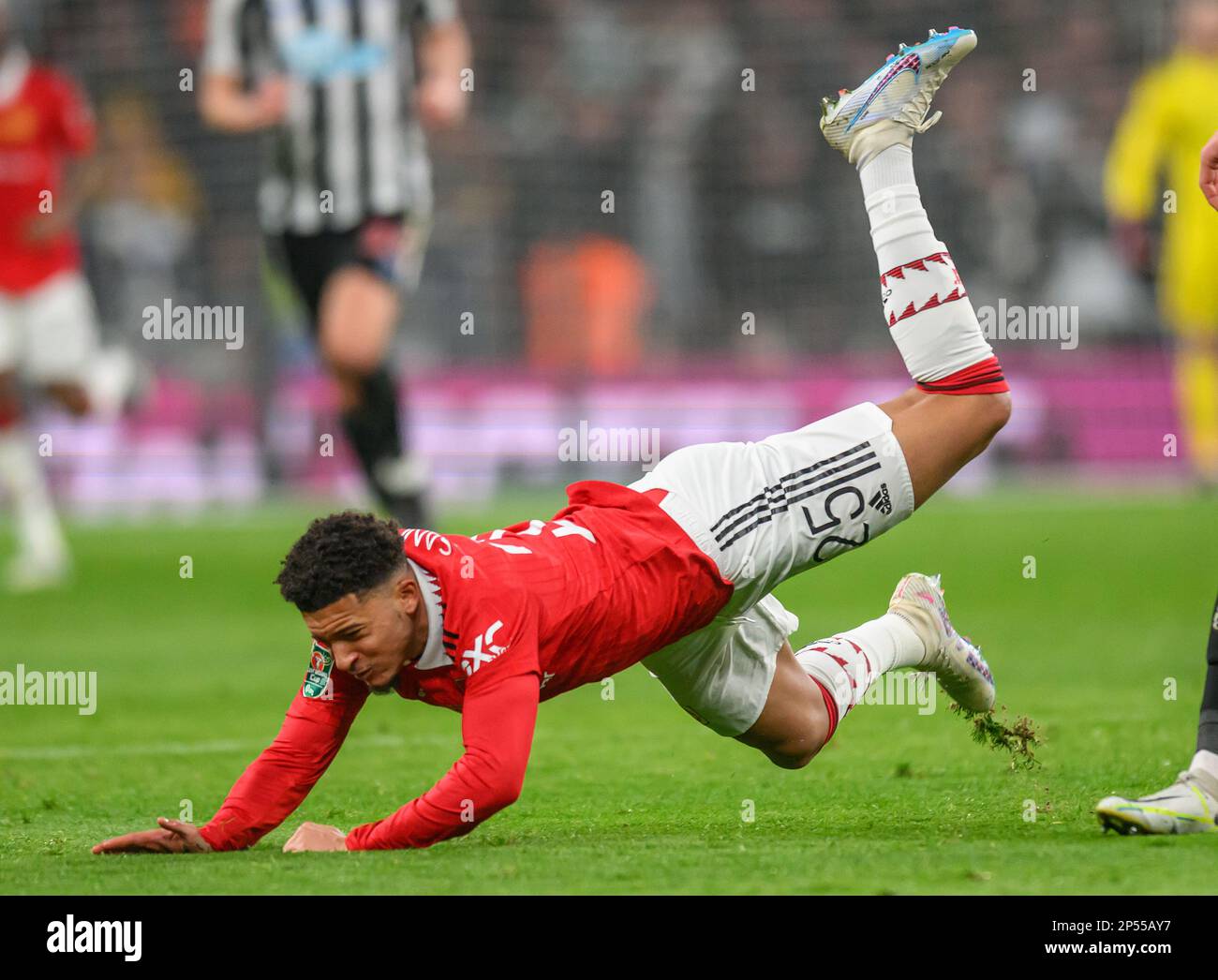 Jadon sancho 2023 manchester united hi-res stock photography and images - Alamy