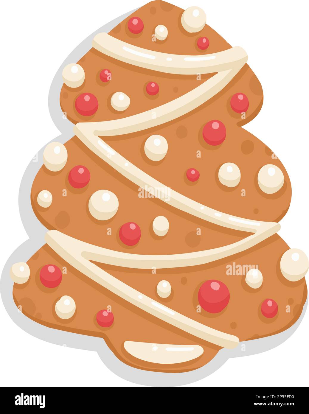 Gingerbread, Christmas cookie. Xmas ginger bread, biscuit of different ...