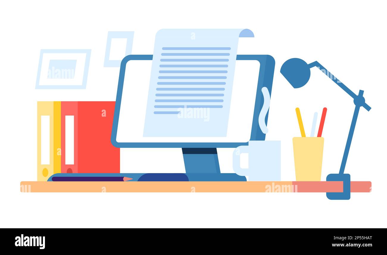 Table editing Stock Vector Images - Alamy