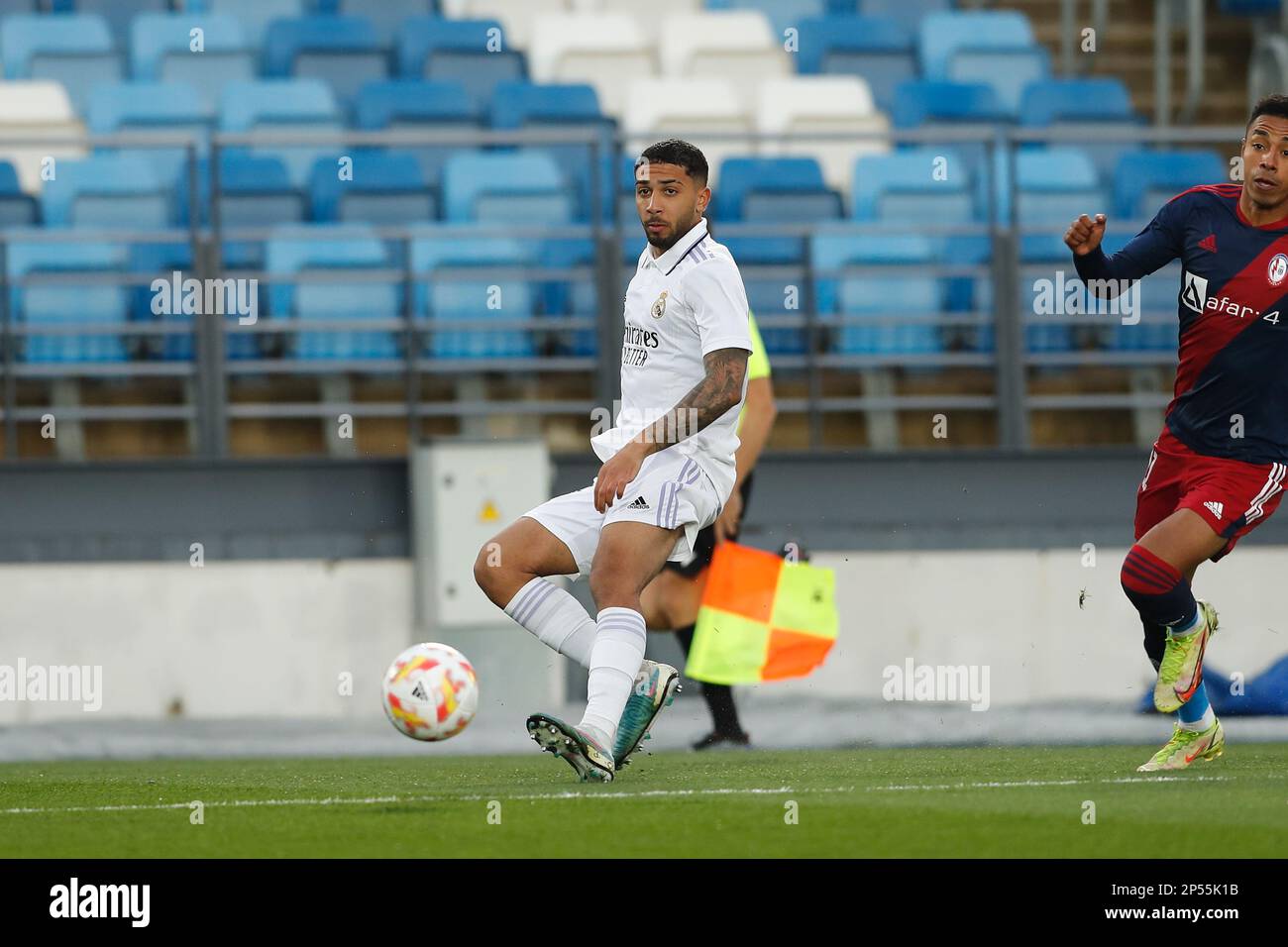 Madrid, Spain. 5th Mar, 2023. Edgar Pujol (RM Castilla) Football/Soccer ...