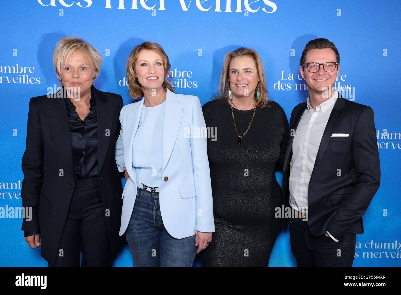Paris, France. 06th Mar, 2023. Muriel Robin, Alexandra Lamy, Lisa ...