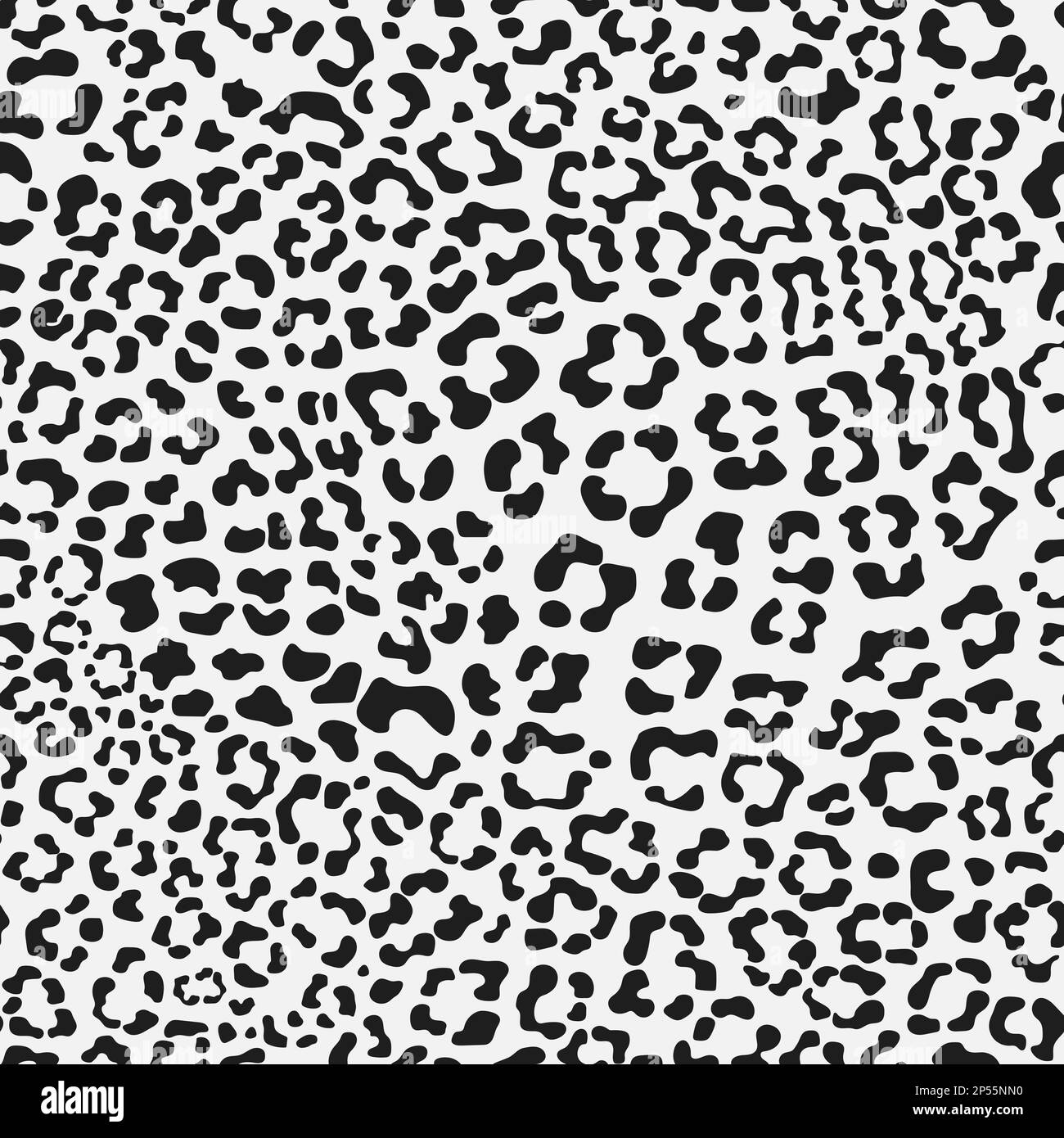 Black and white ocelot Stock Vector Images - Alamy