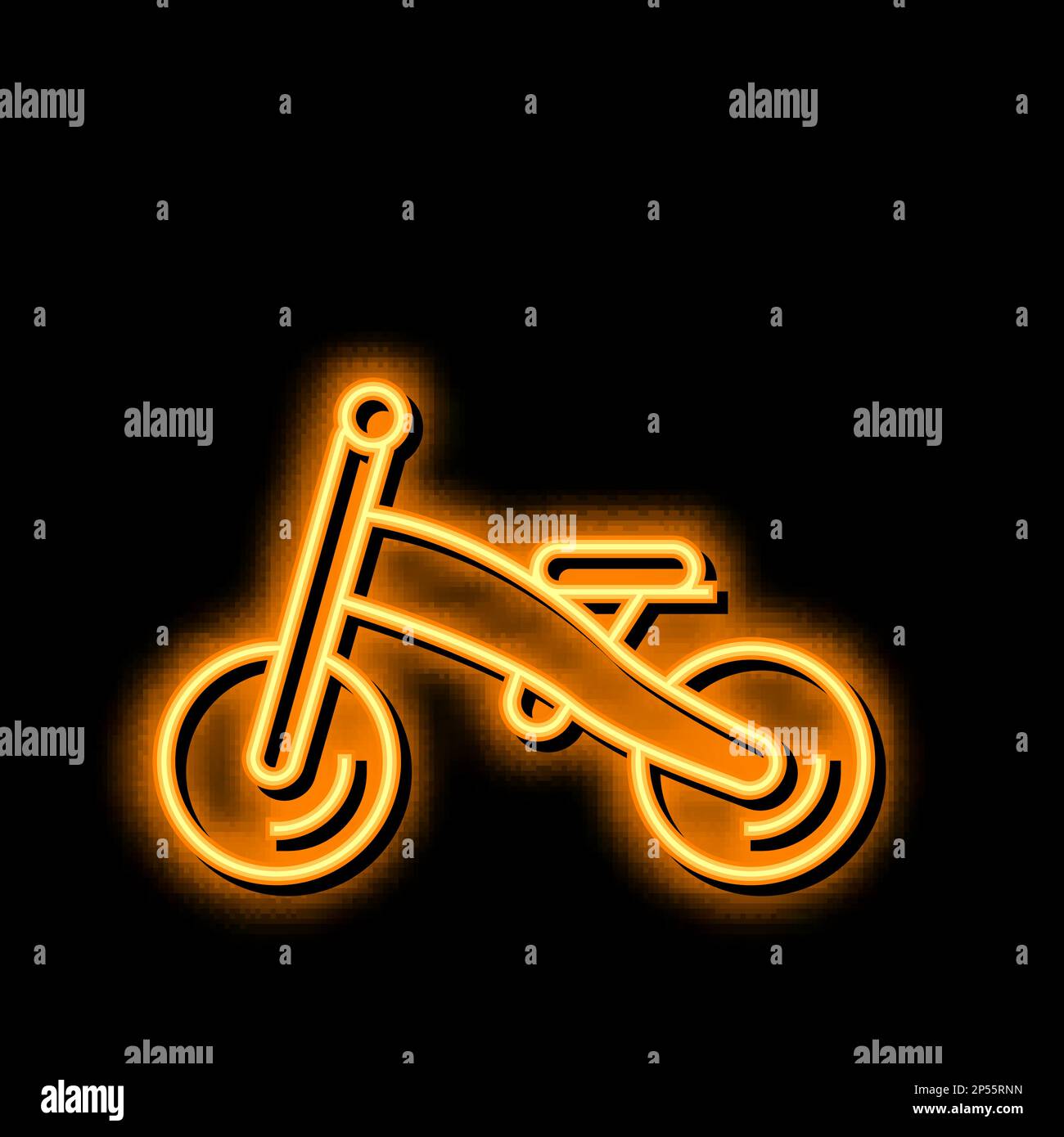 bike wooden neon glow icon illustration Stock Vector Image & Art - Alamy