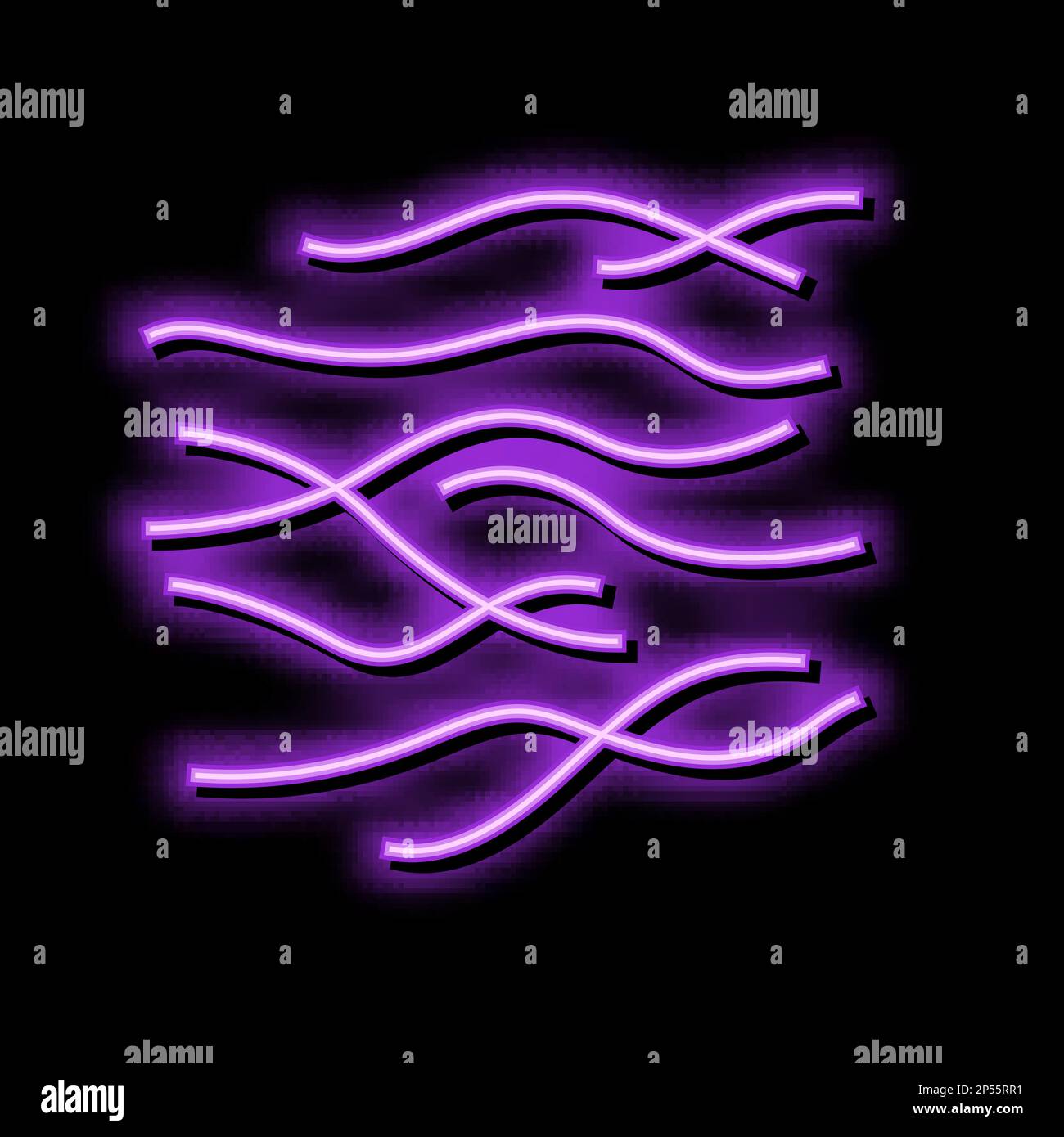 air wave neon glow icon illustration Stock Vector Image & Art - Alamy