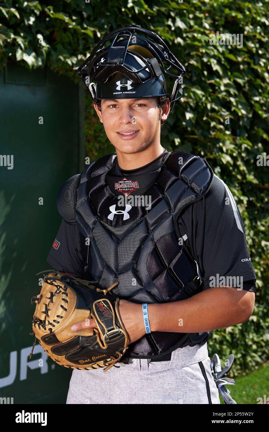Catcher Alex Jackson (10) of Rancho Bernardo High School in Escondido ...