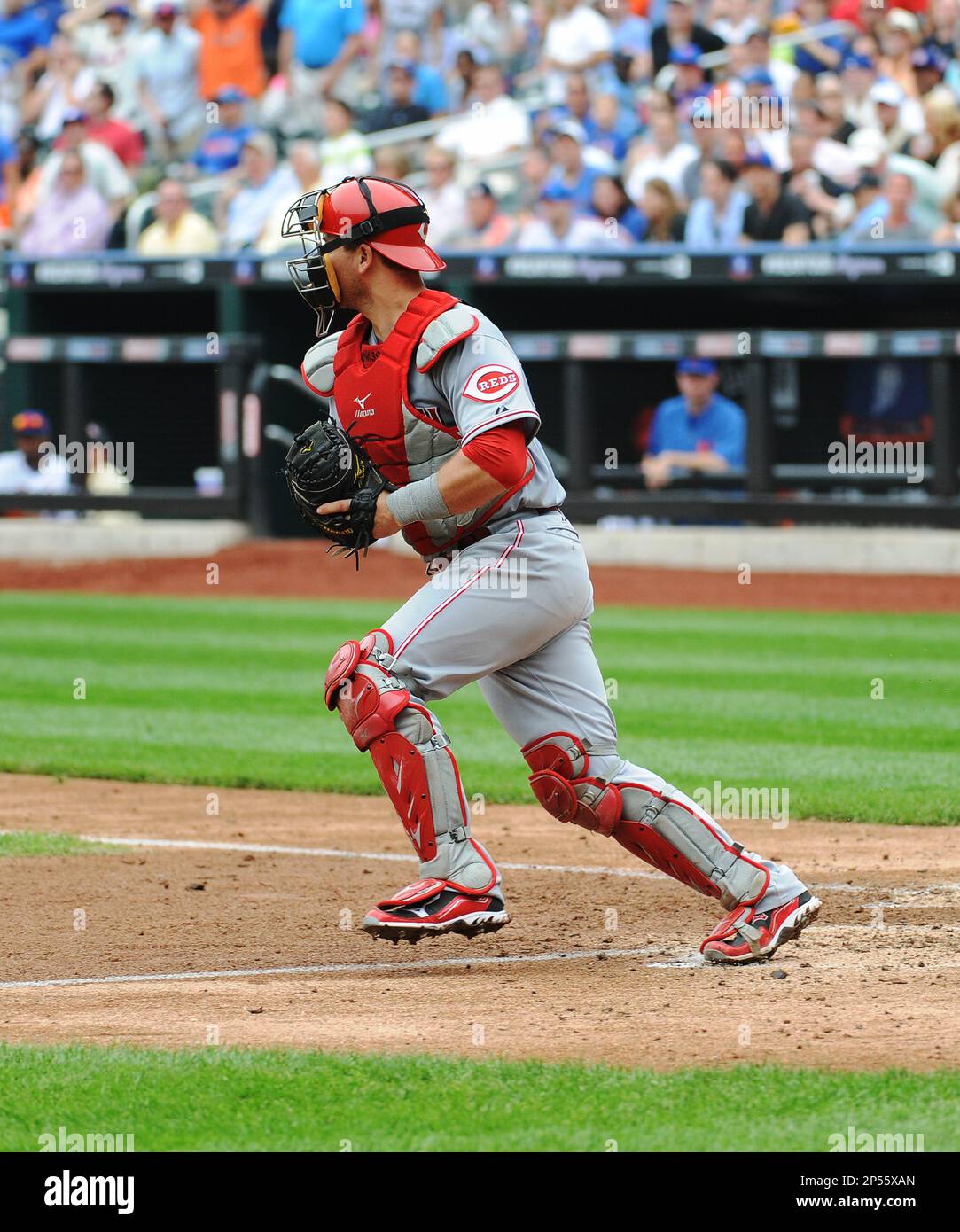 Cincinnati Reds catcher Devin Mesoraco (39) during game against the New ...