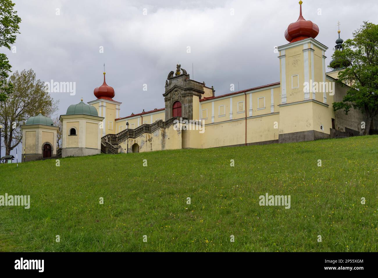 Monastery of the Mother of God Hedec, Eastern Bohemia, Czech Republic ...