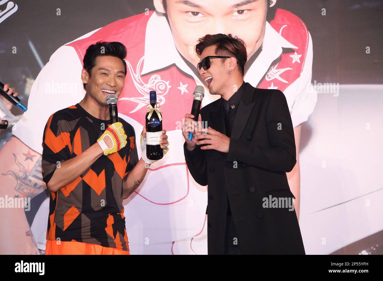 Alex To attends press conference of his new album in Taipei,China on ...