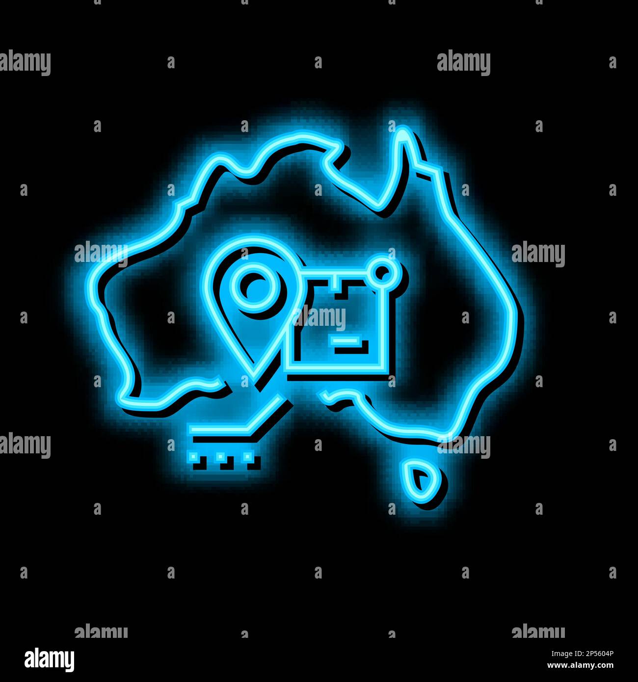 australia shipment tracking neon glow icon illustration Stock Vector ... australia shipment tracking neon glow icon illustration Stock Vector ...