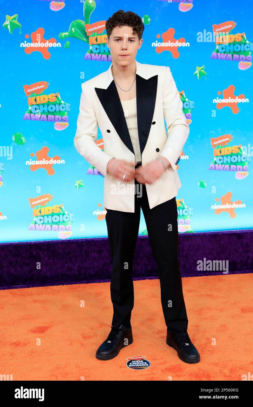 Los Angeles, CA. 4th Mar, 2023. Case Walker at arrivals for Nickelodeon ...