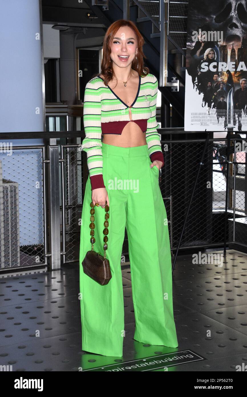 New York, NY, USA. 6th Mar, 2023. Devyn Nekoda pictured as The Cast of ...