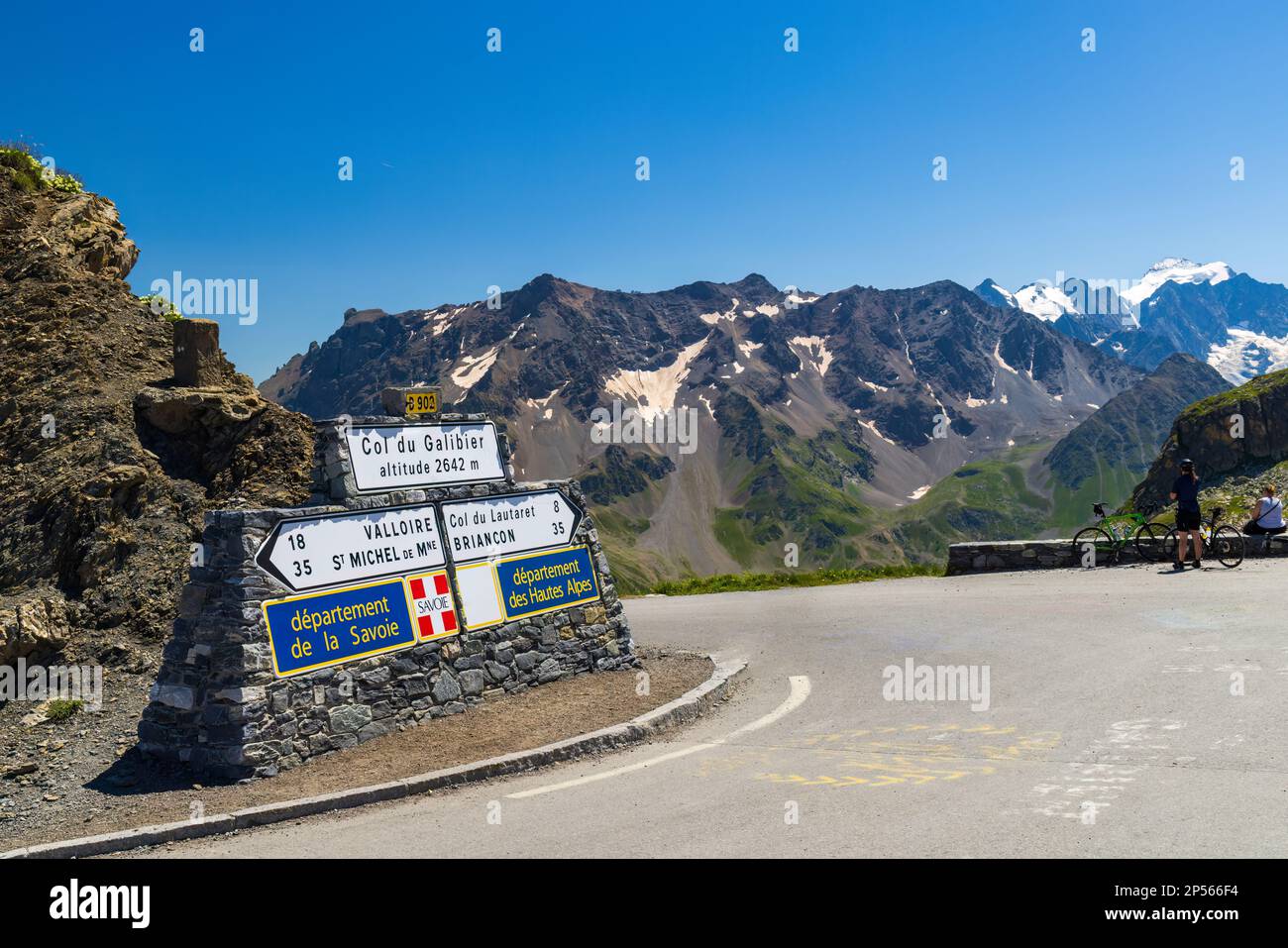 Galibier scenery hi-res stock photography and images - Alamy