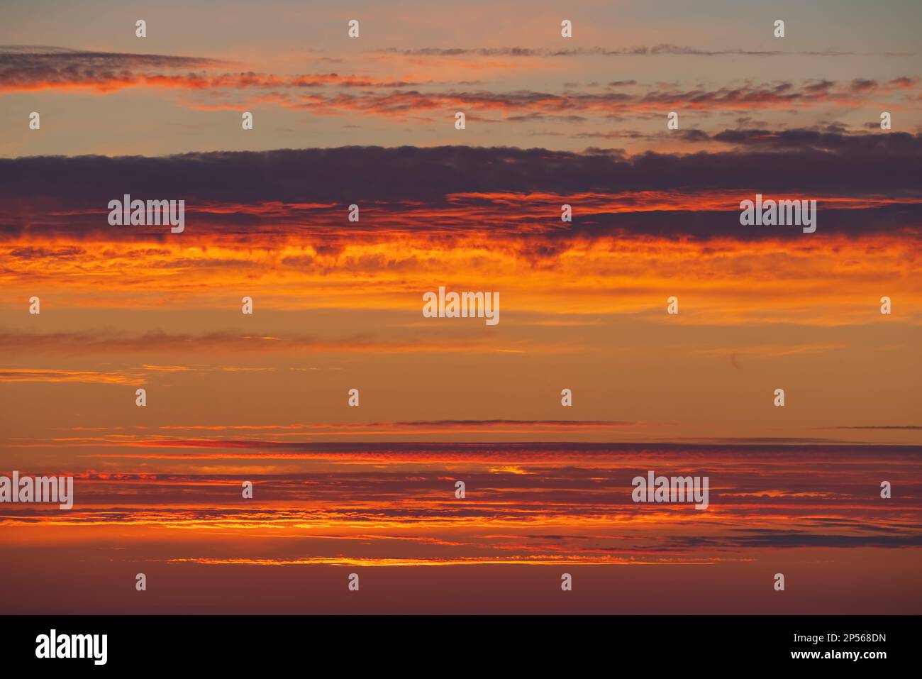 Beautiful sky with cloud before sunset Stock Photo - Alamy