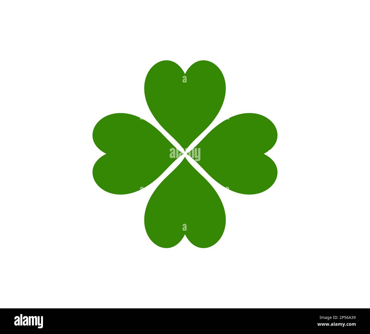 Four leaf clover cartoon icon hi-res stock photography and images - Alamy