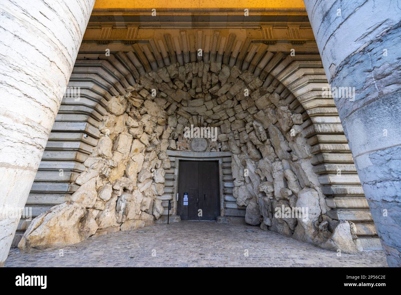 Royal salt work complex in Arc-et-Senans, UNESCO World Heritage Site ...