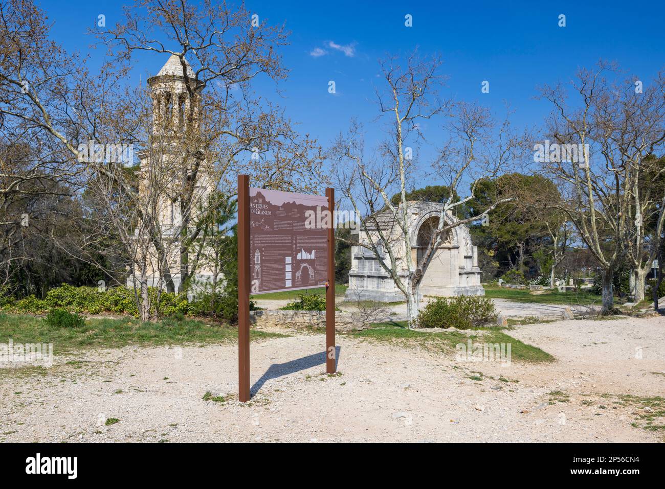 Mausoleum of Glanum, Glanum archaeological site near Saint-Remy-de ...