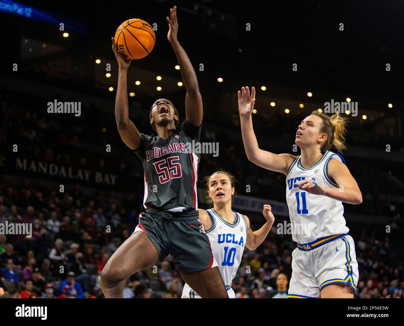 LasVegas, NV, USA. 05th Mar, 2023. A. Washington State center Bella ...