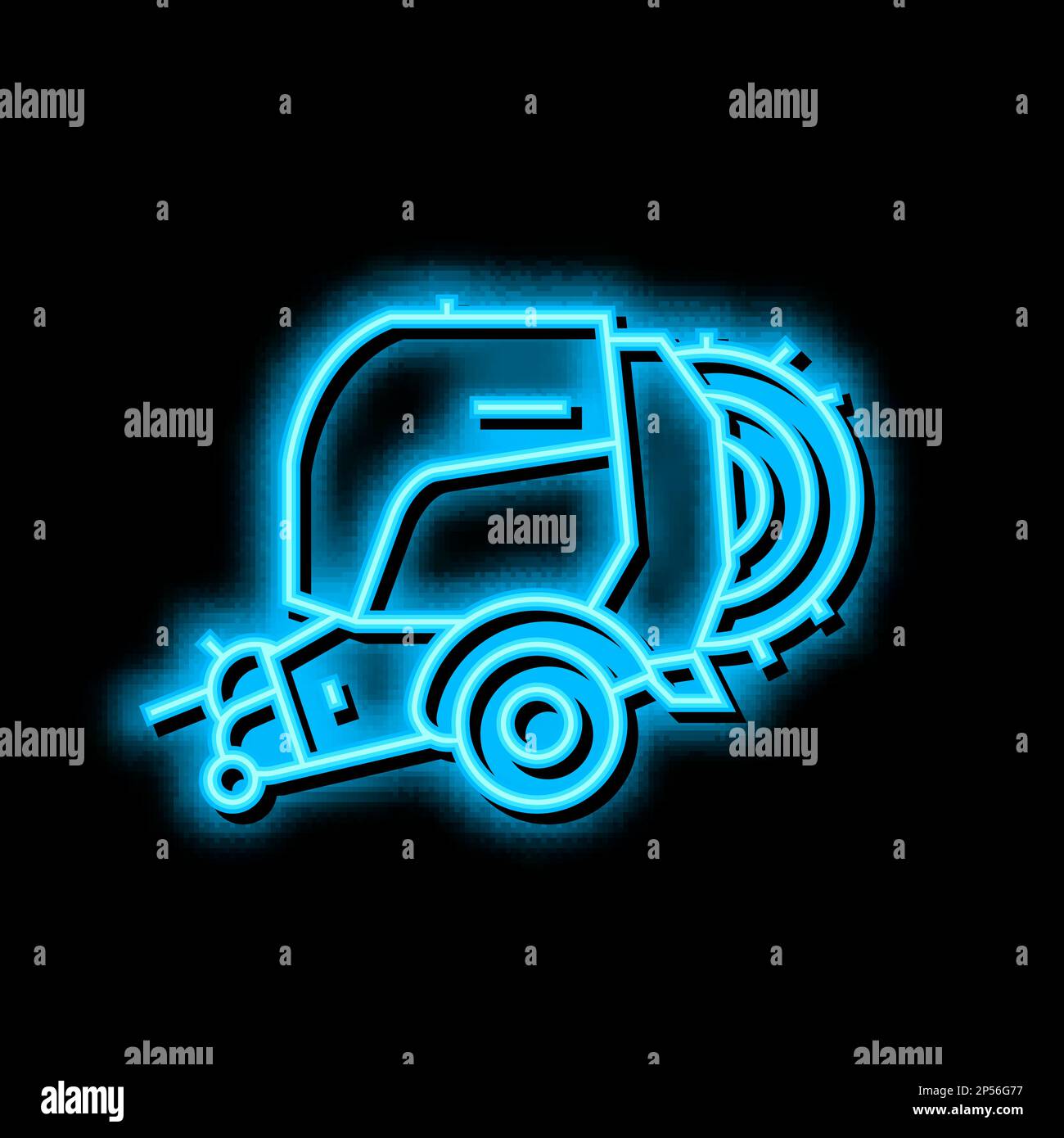 Vintage baler Stock Vector Images - Alamy
