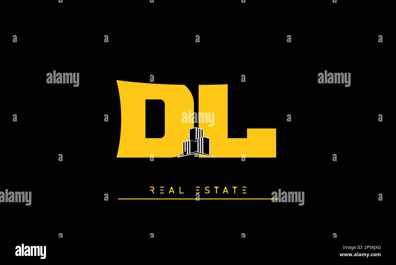 Dl real estate logo hi-res stock photography and images - Alamy
