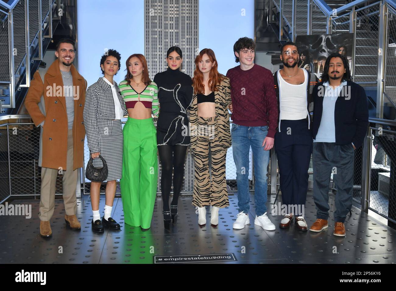 Photo by: NDZ/STAR MAX/IPx 2023 3/6/23 Josh Segarra, Jasmin Savoy Brown ...