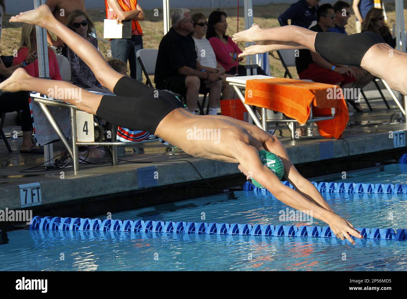 Neil Franka (NCA-SI), in the Men's 100m butterfly final, at the Speedo ...
