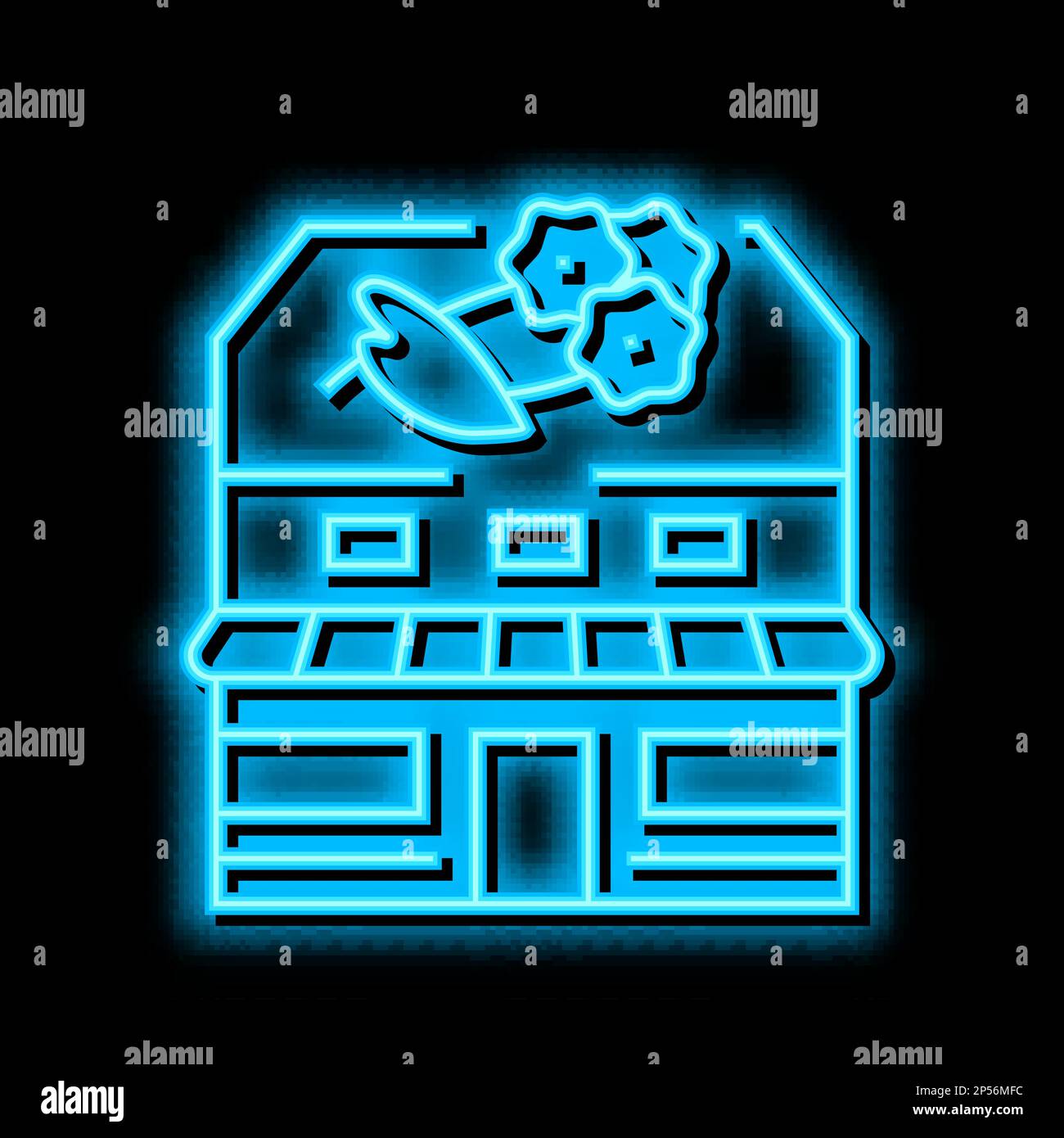 Flower warehouse Stock Vector Images - Alamy