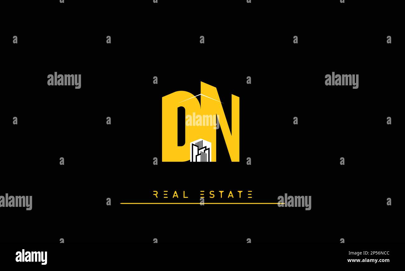 Dn real estate logo hi-res stock photography and images - Alamy
