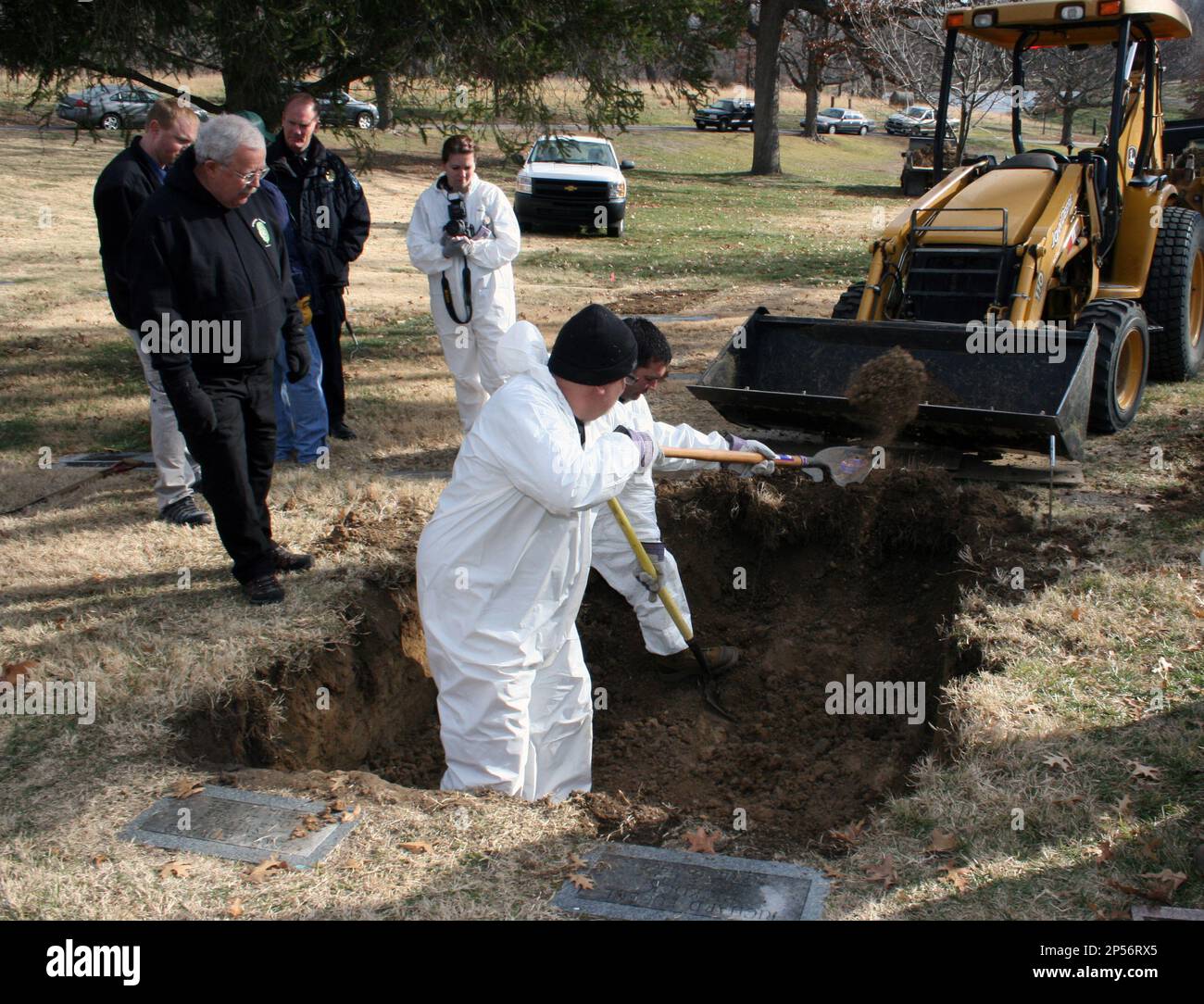 In a photo made available by the Sarasota Sheriff's Office, members of ...