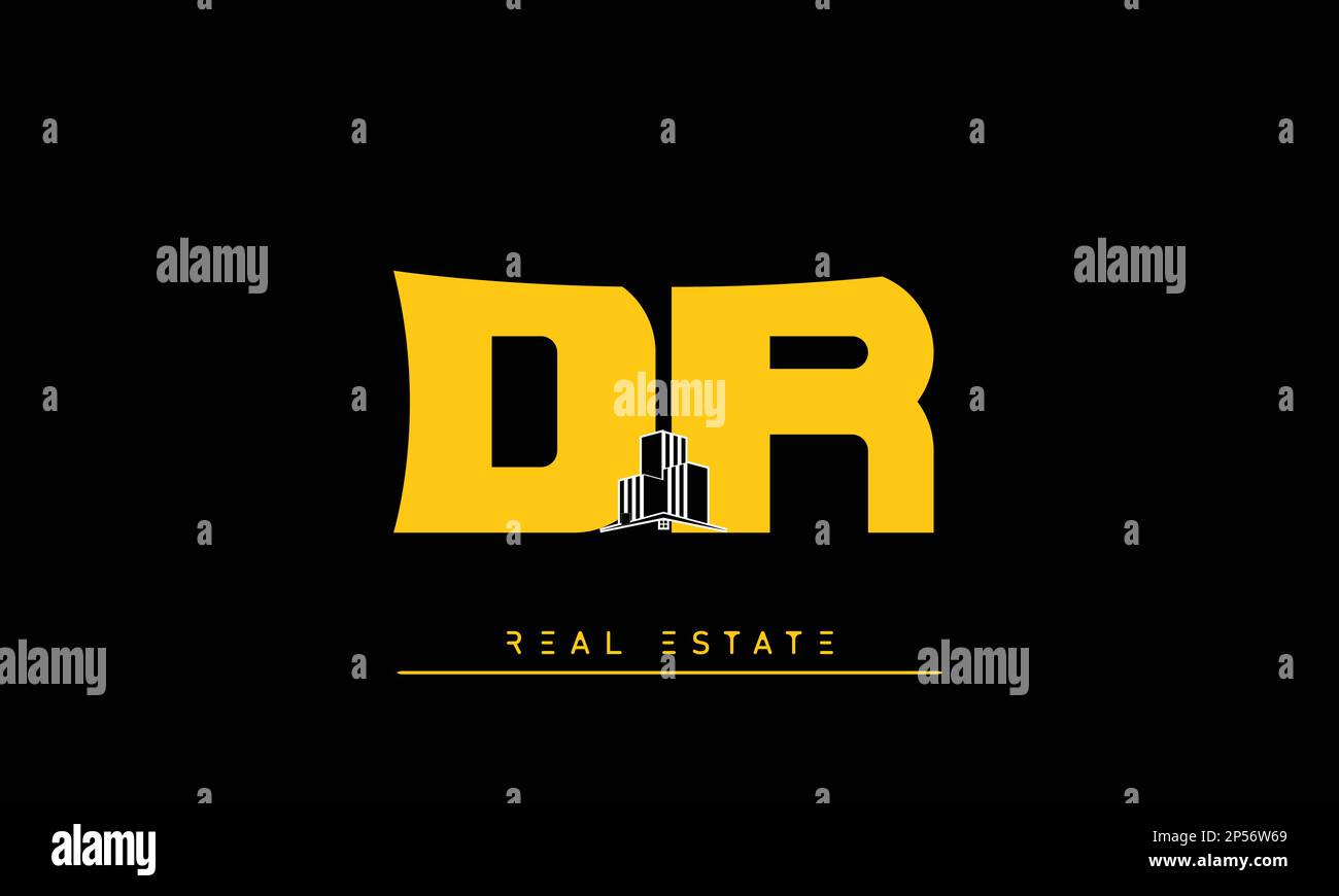 Dr real estate letter hi-res stock photography and images - Alamy