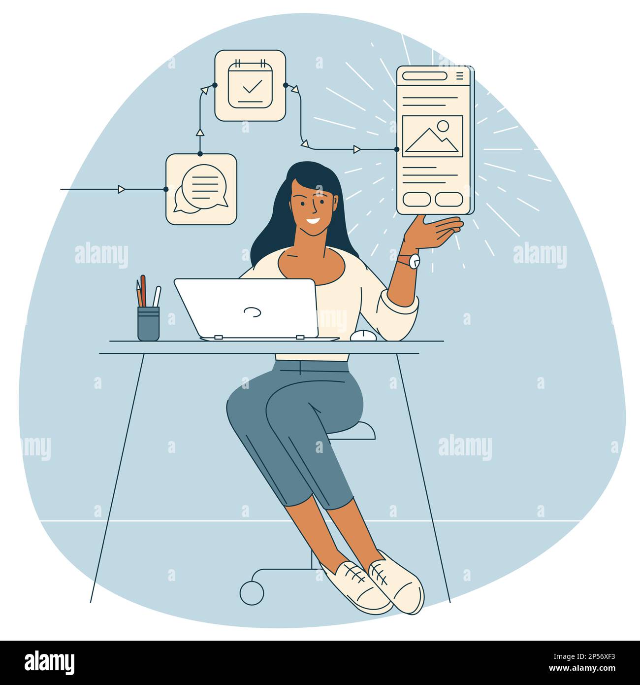 Software development lifecycle Stock Vector Images - Alamy