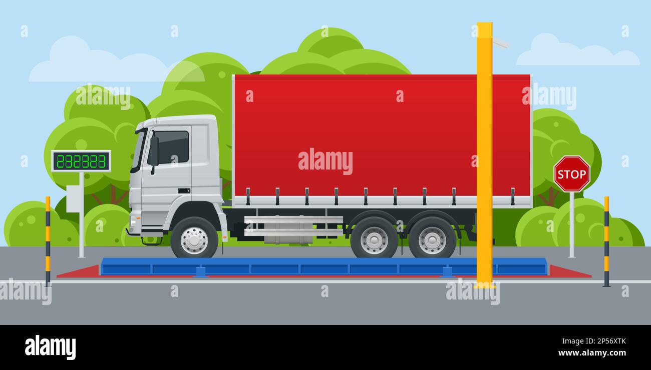 Freight weighing station hi-res stock photography and images - Alamy