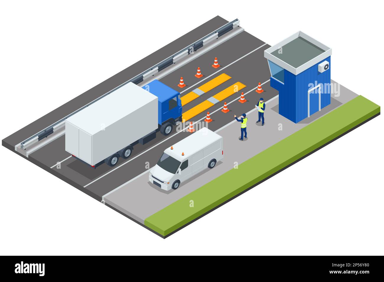 Weighing platform Stock Vector Images - Alamy