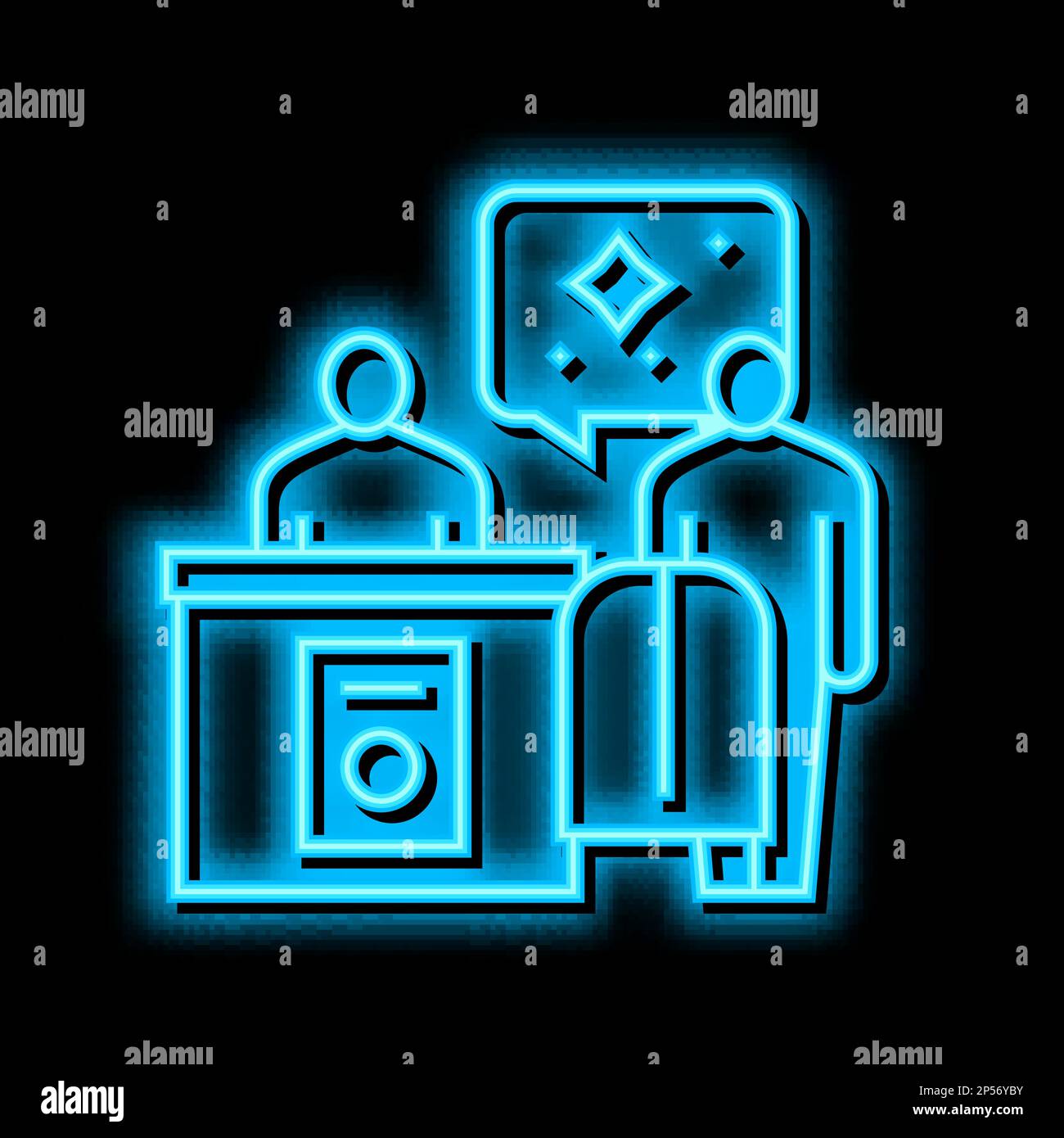 dry cleaning service neon glow icon illustration Stock Vector Image ...