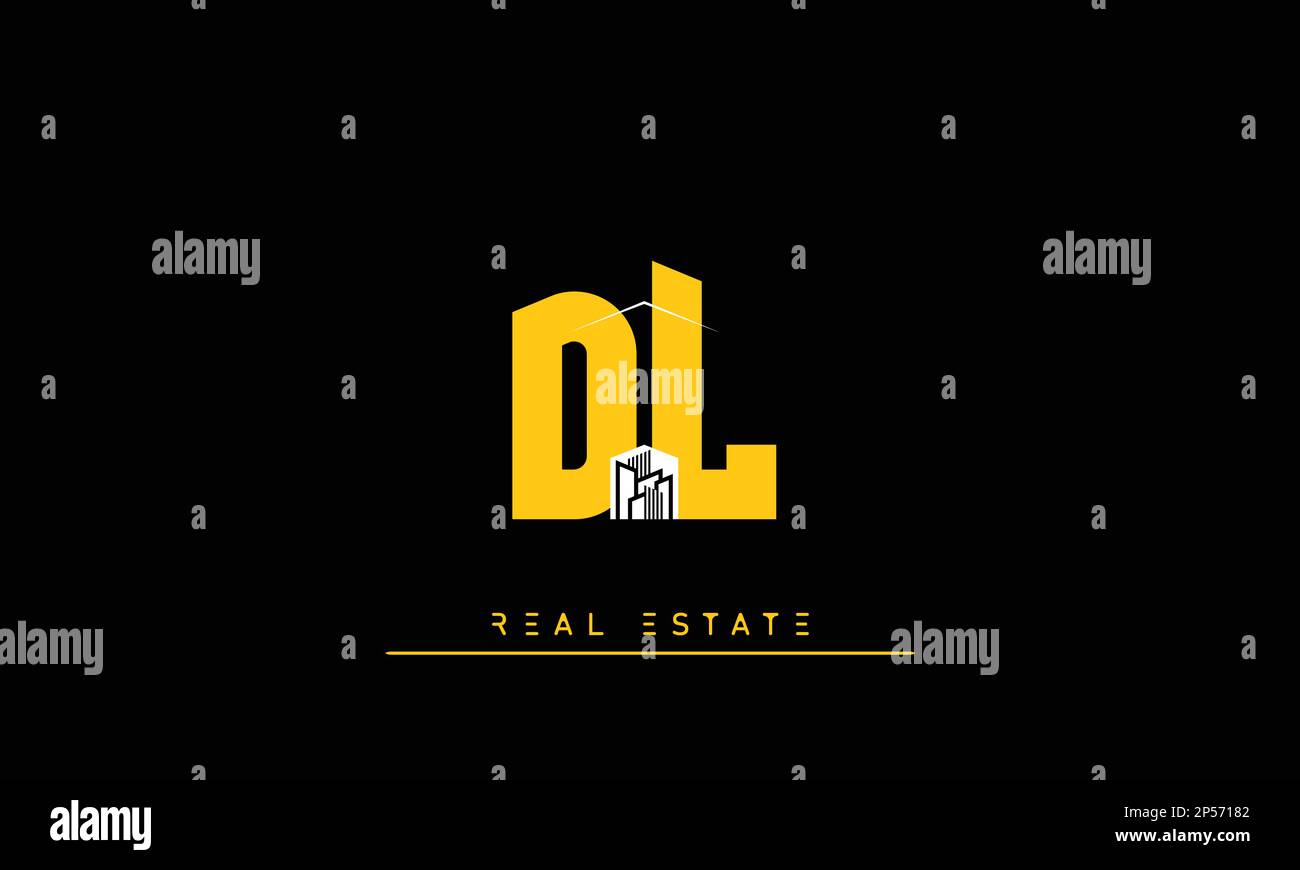 Dl real estate logo hi-res stock photography and images - Alamy