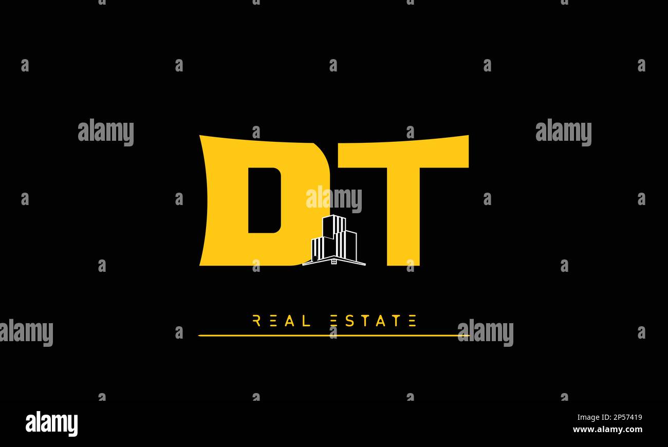 Dt real estate letter hi-res stock photography and images - Alamy