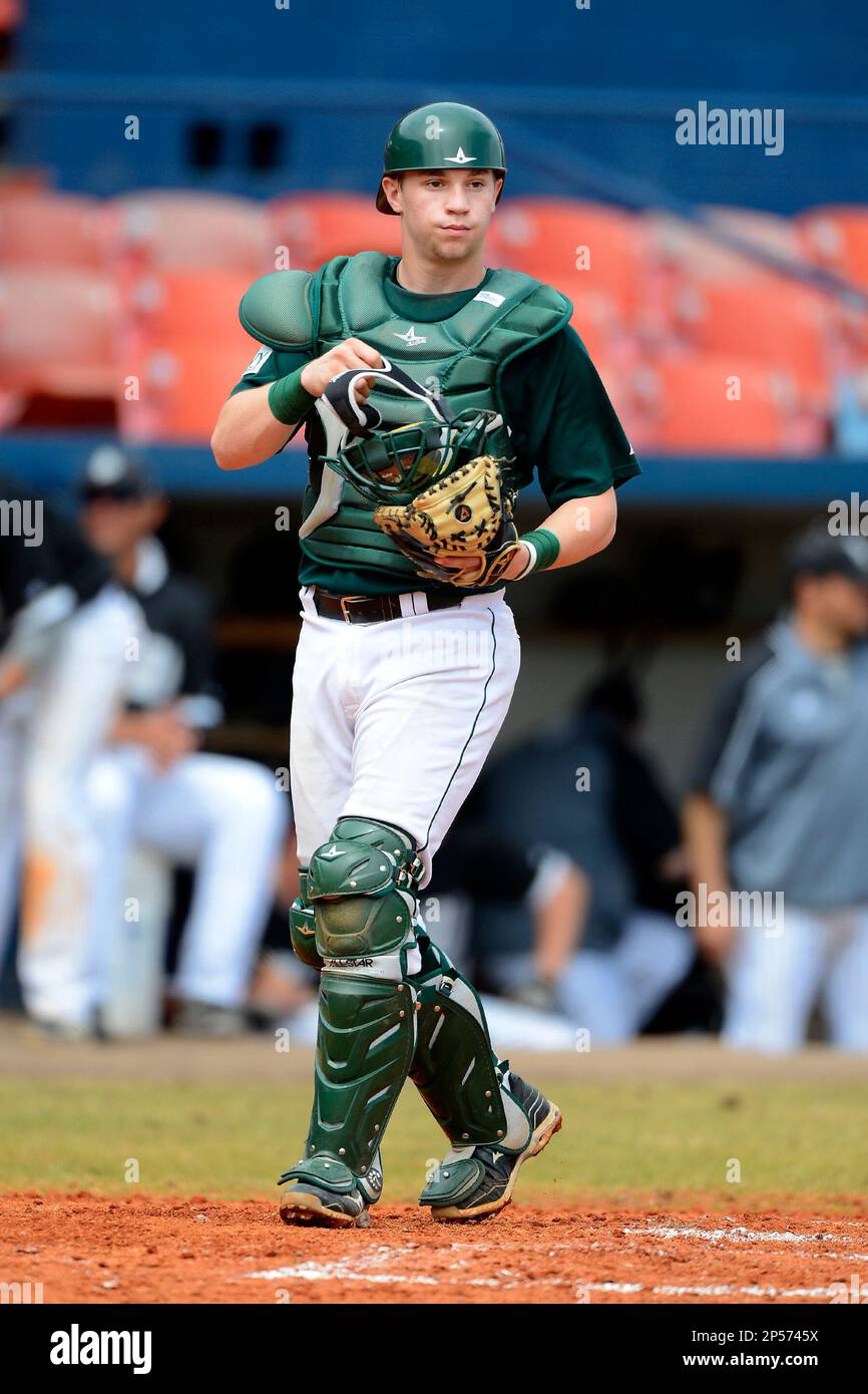 Dartmouth Big Green catcher Adam Gauthier (9) during a game against the ...