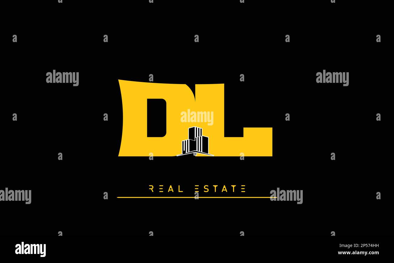 Dl real estate logo hi-res stock photography and images - Alamy