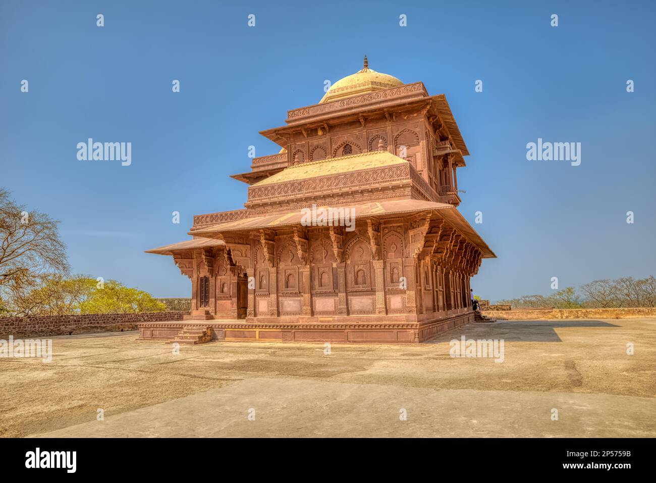 Panch Mahal historical place in Uttar Pradesh India Stock Photo - Alamy
