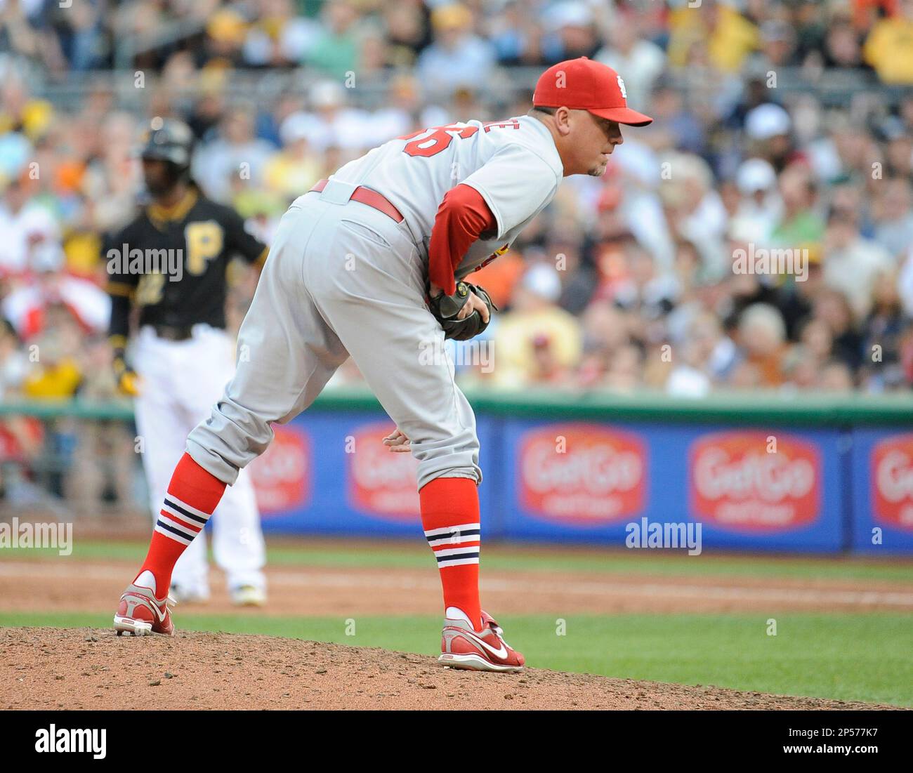 St. Louis Cardinals Randy Choate (36) during a game against the ...