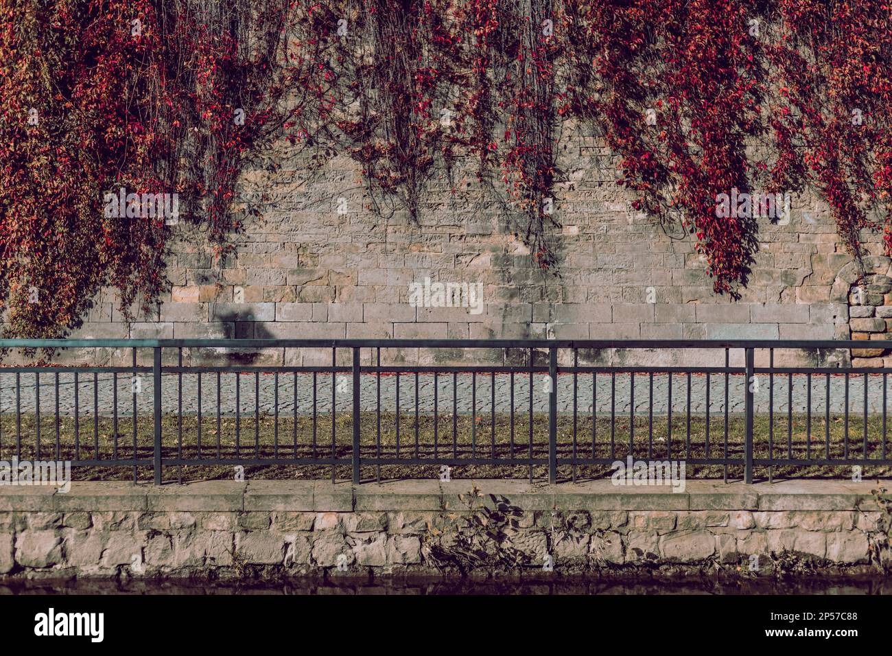 river boulevard with city walls in the background Stock Photo - Alamy