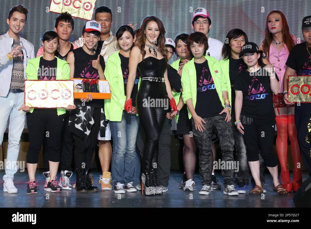 Singer Coco Lee promotes her new album in Taipei,China on Friday August ...