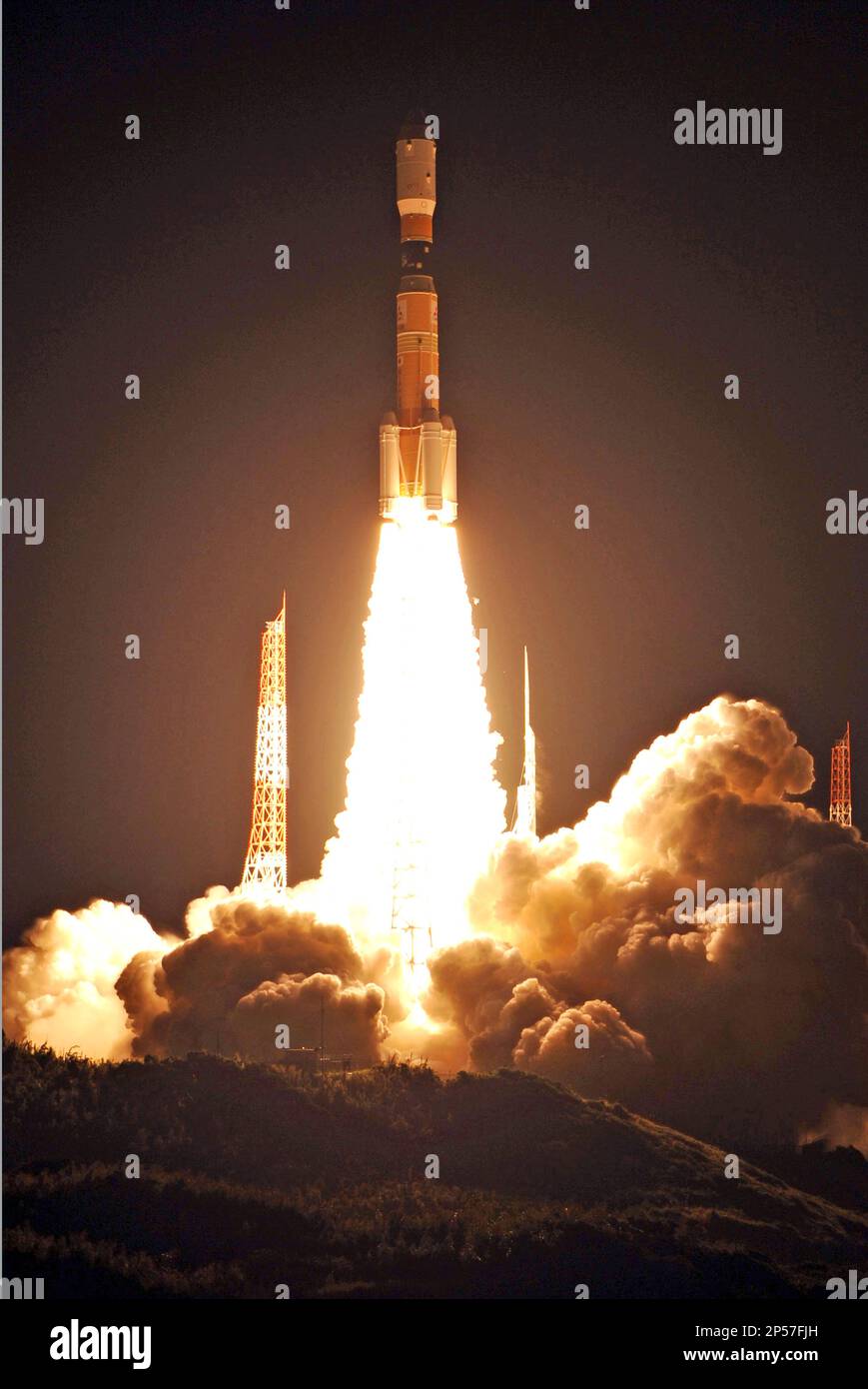 The fourth H-2B rocket of The Japan Aerospace Exploration Agency (JAXA ...