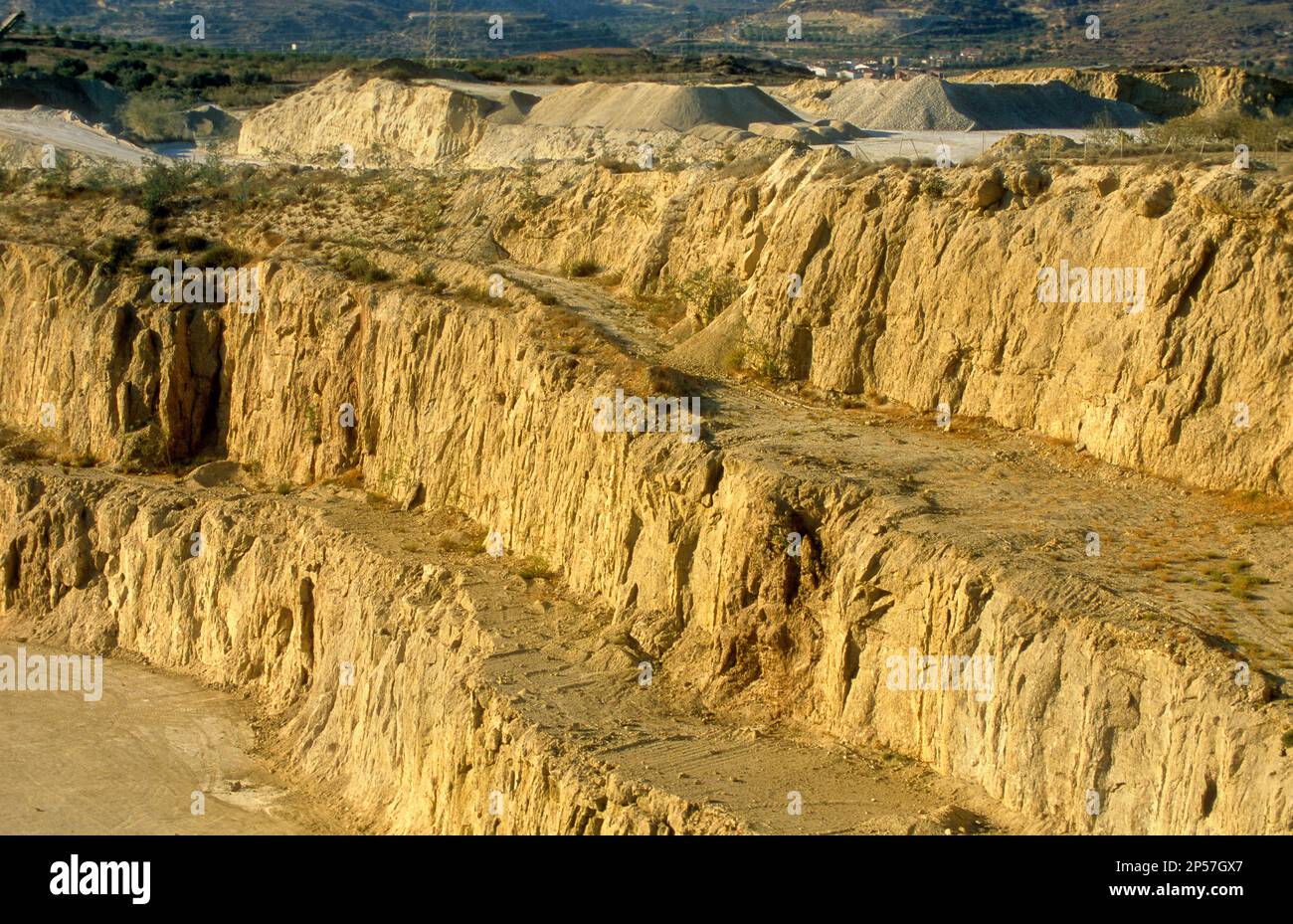 Gypsum extraction hi-res stock photography and images - Alamy
