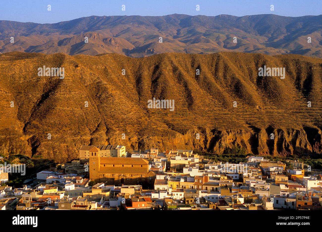 Tabernas overview village hi-res stock photography and images - Alamy