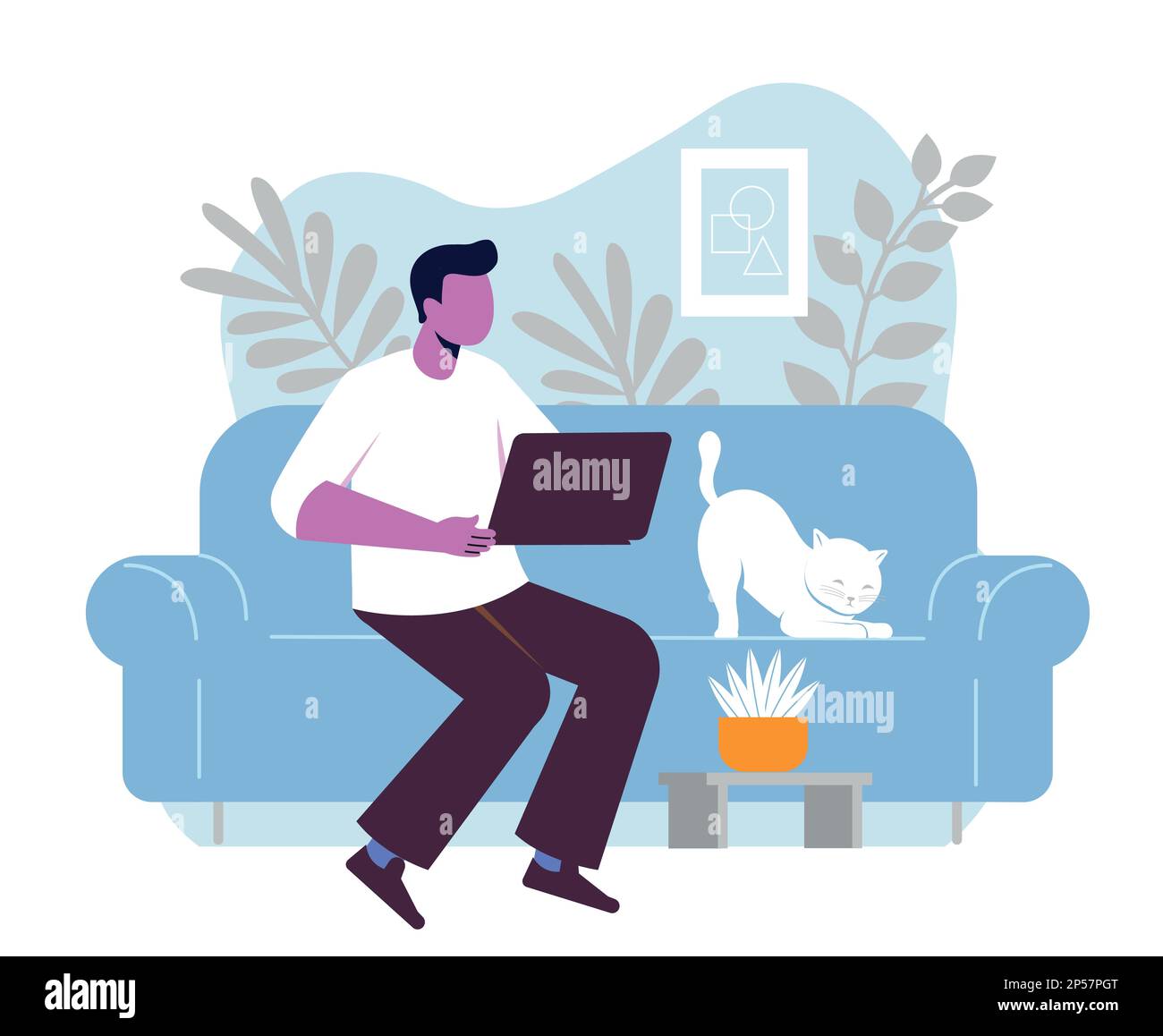 Comfortable pace Stock Vector Images - Alamy