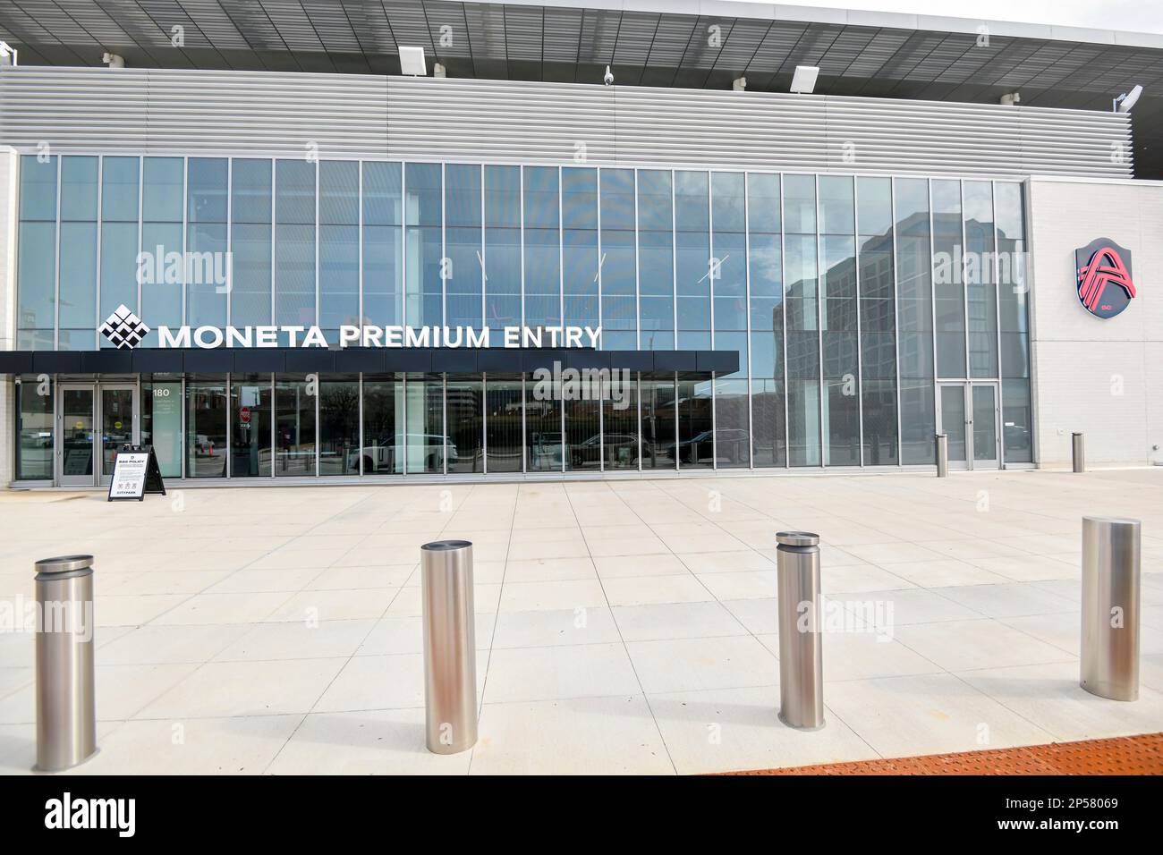 ST. LOUIS, MO - MARCH 04: The Moneta Premium Entry of the CITYPARK home ...